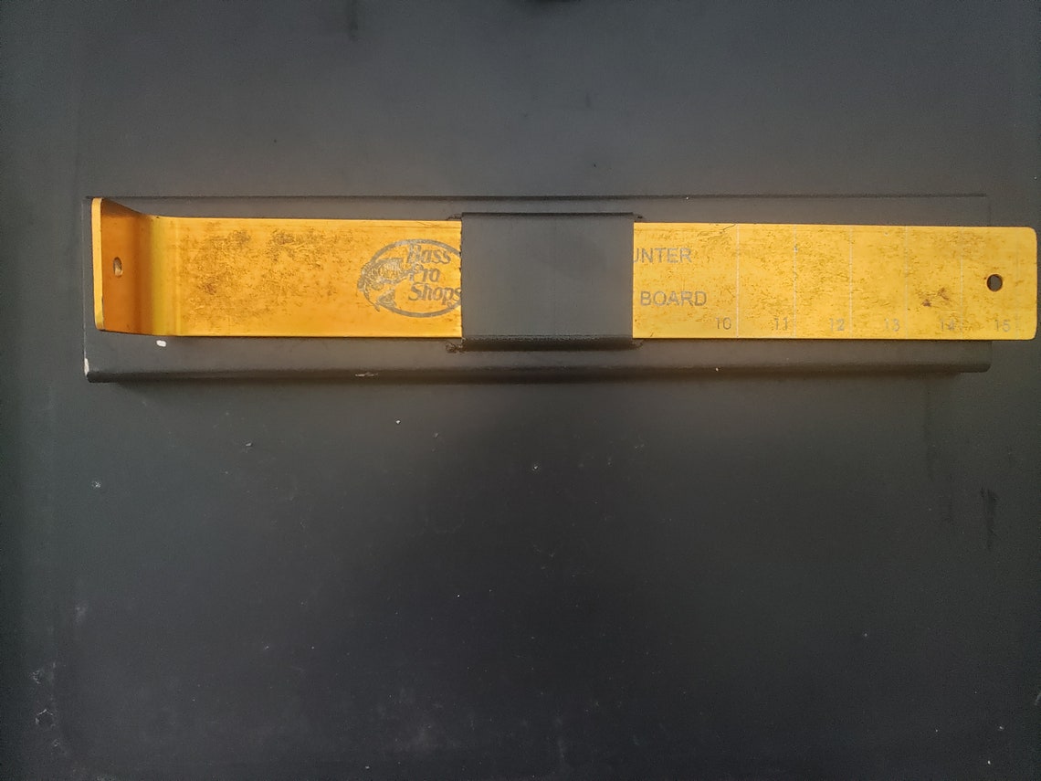 Bump Stick Holder, Adhesive Mount, 2.00" Wide Ruler, Vertical or ...