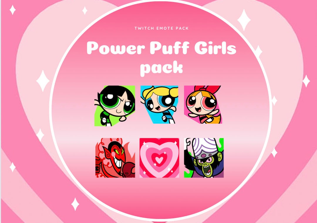 Powerpuff Girls Emote Pack - Etsy