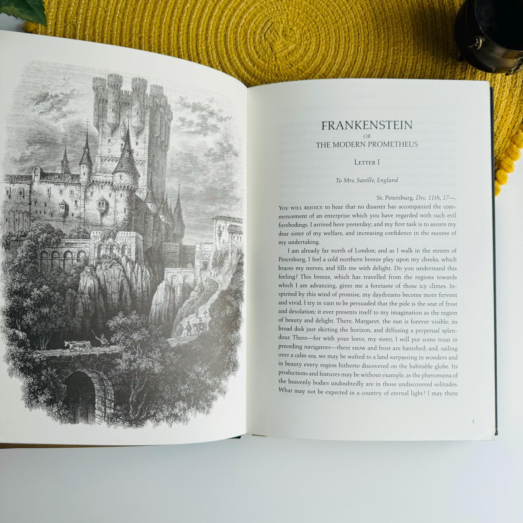 Frankenstein, Mary Shelley, Masterpiece Library Edition, Horror ...