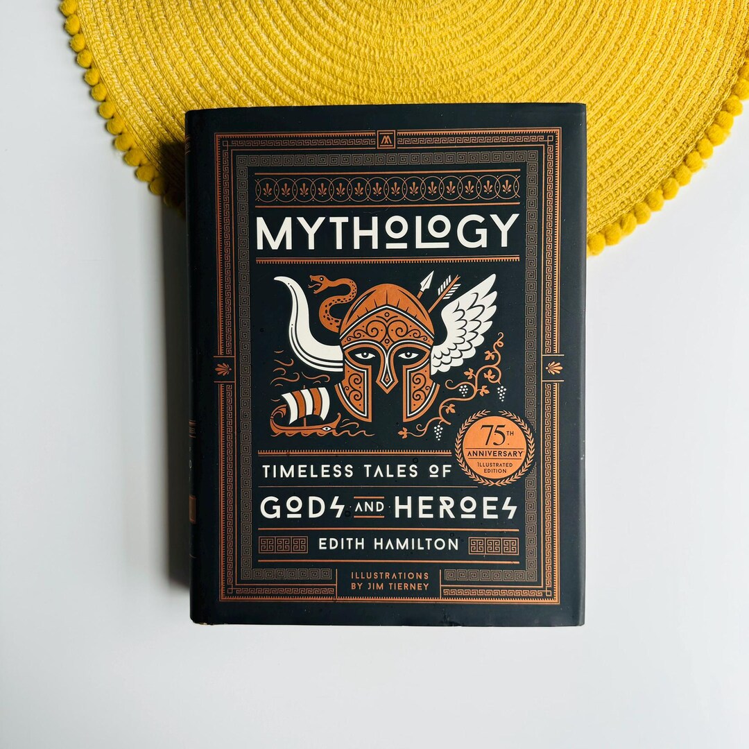 Mythology Book, 75th Anniversary Illustrated Edition, Timeless Tales of ...
