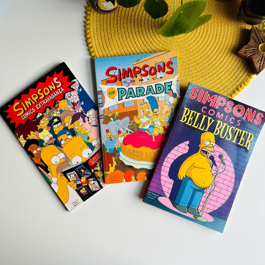 The Simpsons Comic Books by Matt Groening, Simpsons Comics Extravaganza ...