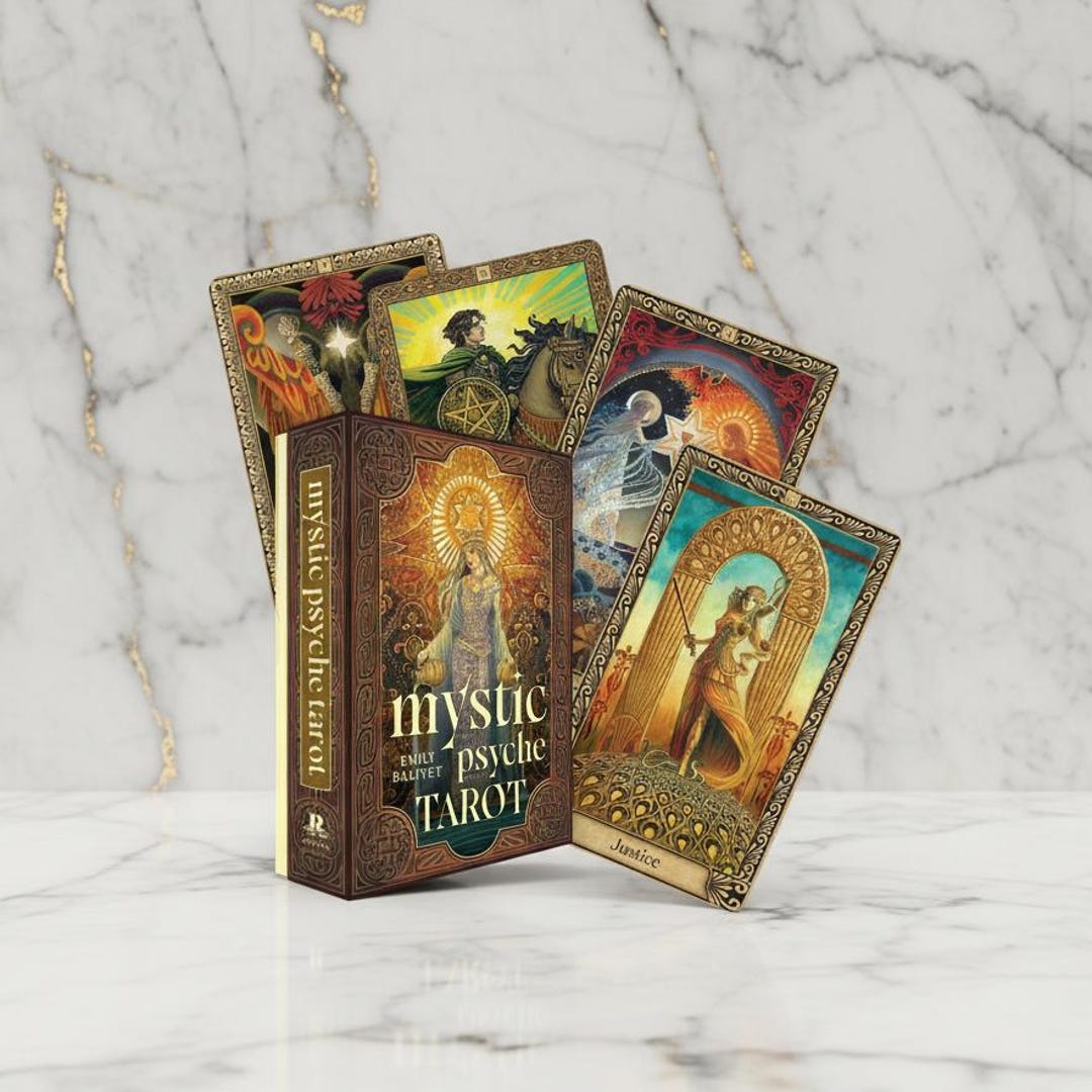 Mystic Psyche Tarot, Rider Waite Marseille Tarot Cards Deck, Fortune ...