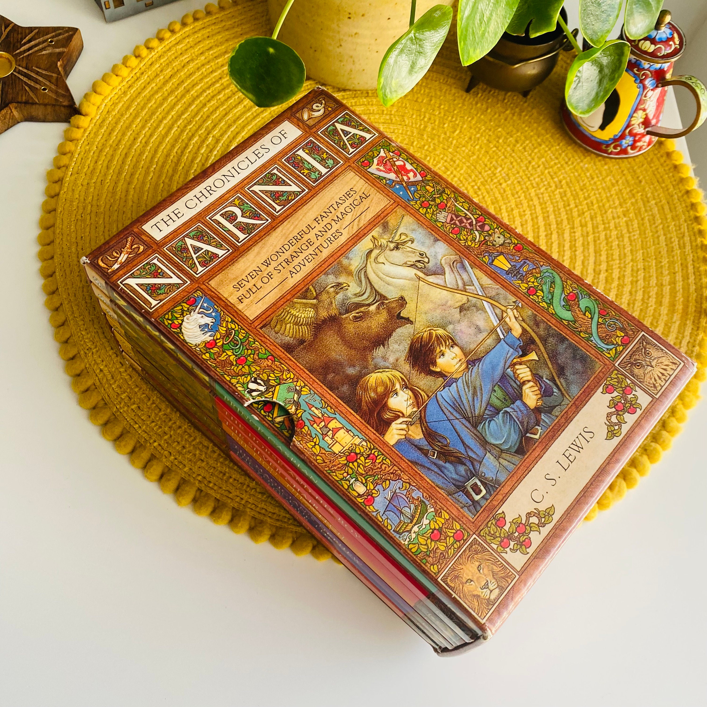 The Complete Set of Chronicles of Narnia Books, C. S. Lewis, 7 Volumes ...