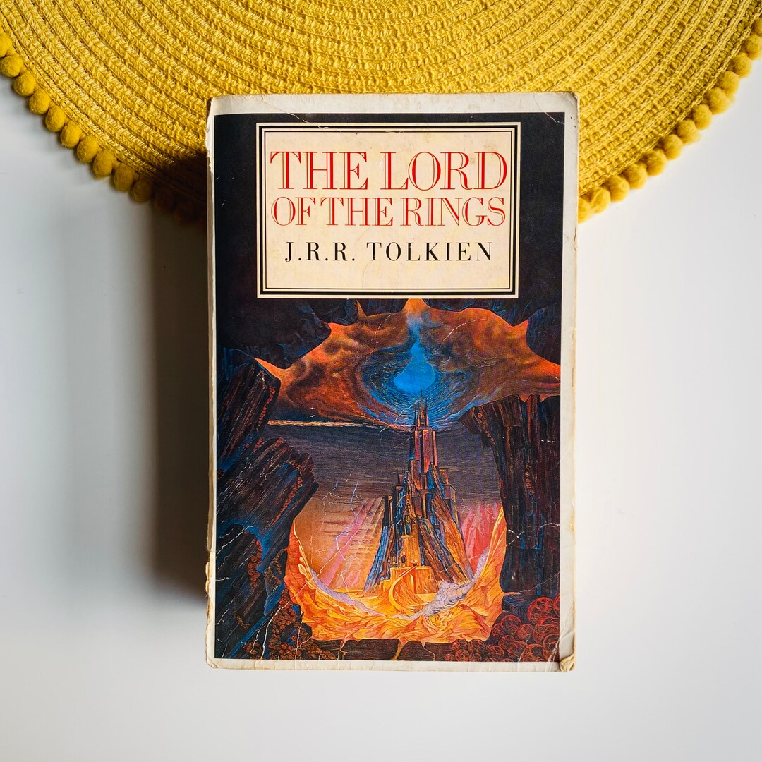Lord of the Rings Book by J R R Tolkien, 1980s Rare Find Roger Garland ...