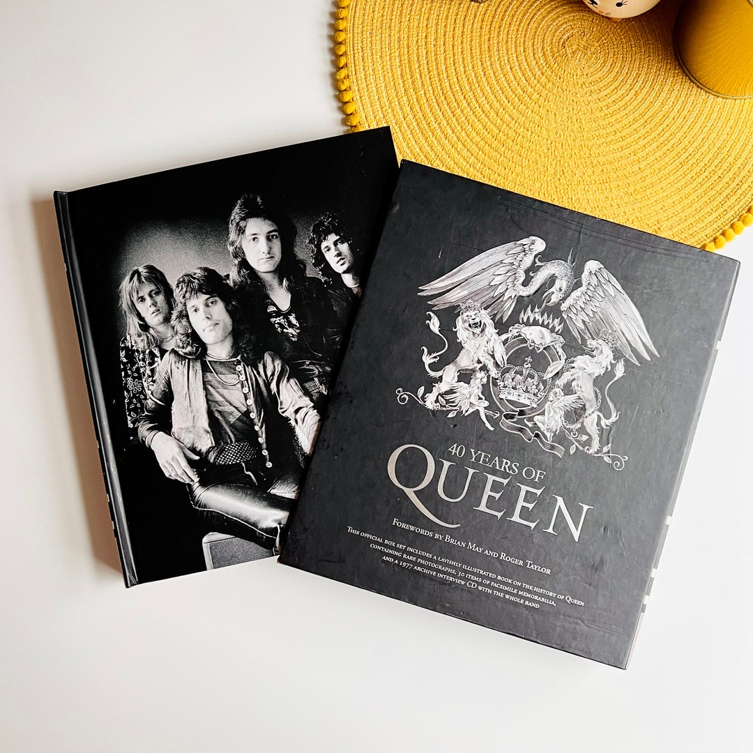 40 Years of Queen Book Queen Band Memorabilia Biography Book - Etsy