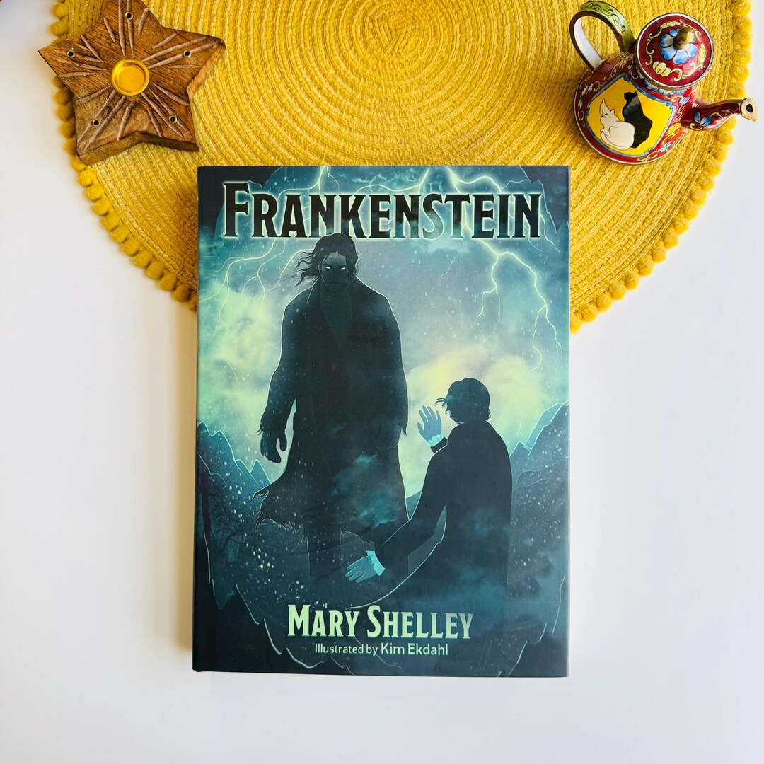 Frankenstein, Mary Shelley, Kim Ekdahl, Arcturus Illustrated Classics, Horror Book, Illustration ...