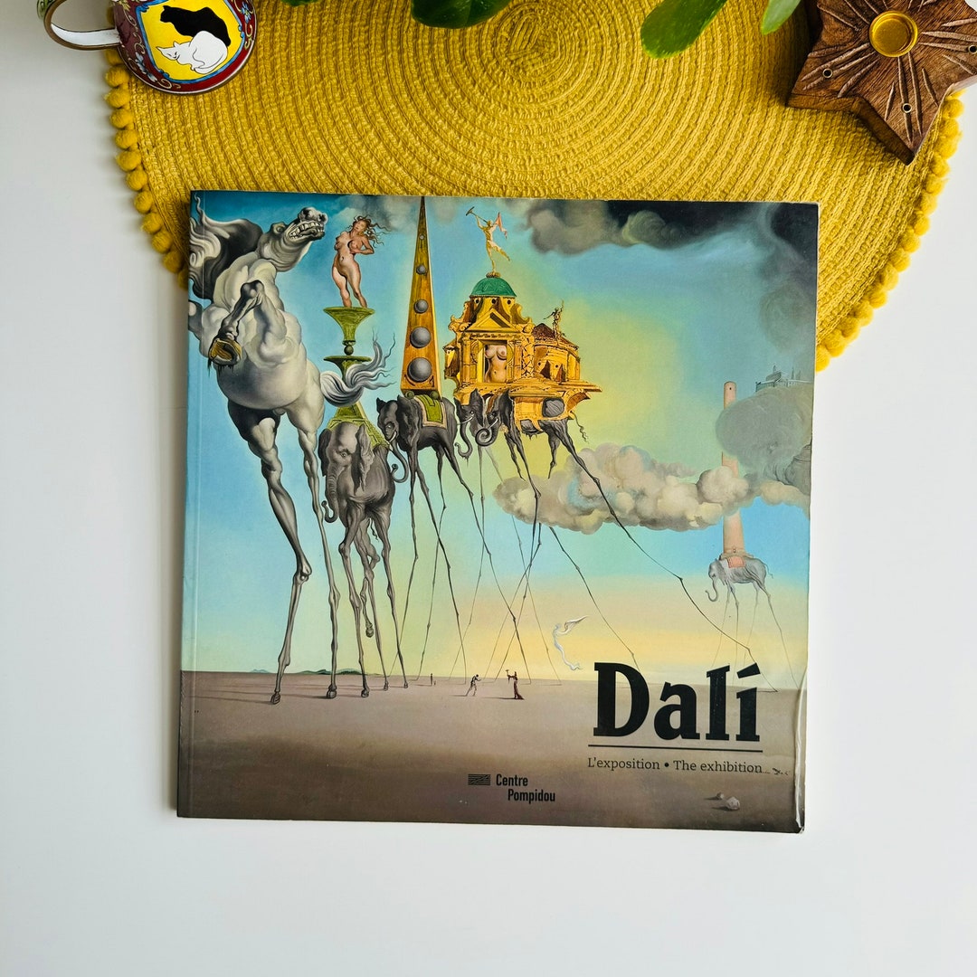 Vintage Salvador Dalí Album, Exhibition Album, Pompidou Centre Paris, Surrealism Surrealist Art ...