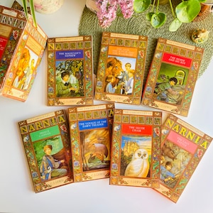The Complete Set of Chronicles of Narnia Books, C. S. Lewis, 7 Volumes ...