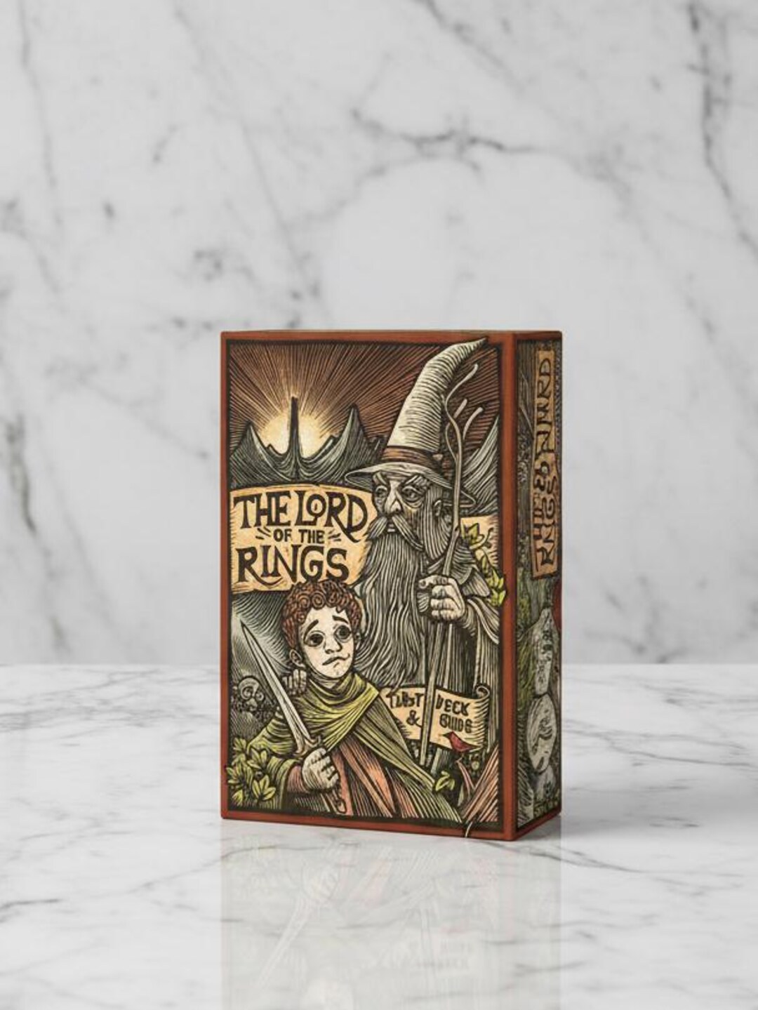 The Lord of the Rings Tarot and Guidebook, LOTR Tarot Cards Deck, J R R ...