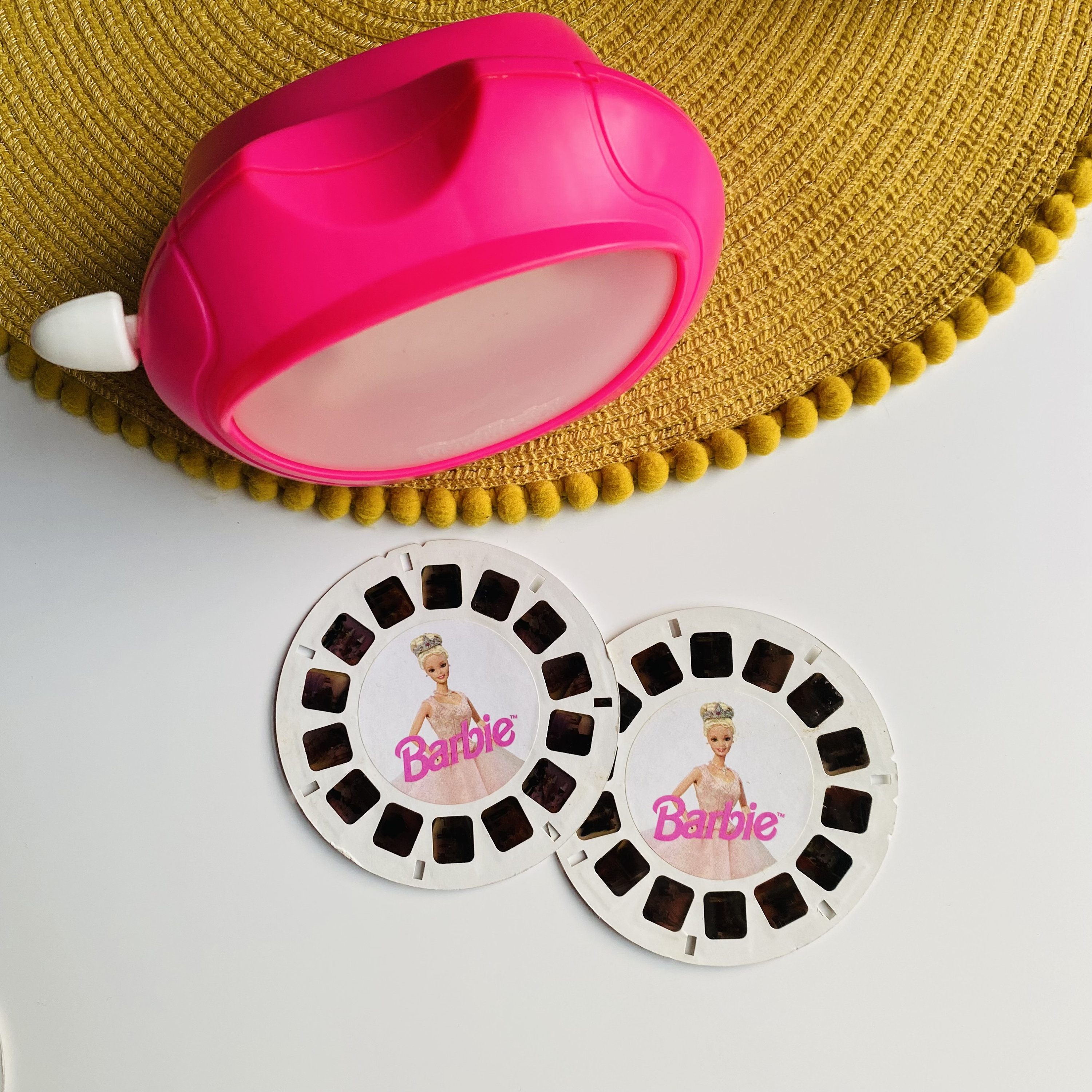 Vintage Barbie Pink View Master 3D Viewer, Barbie Fan Collector Lover ...