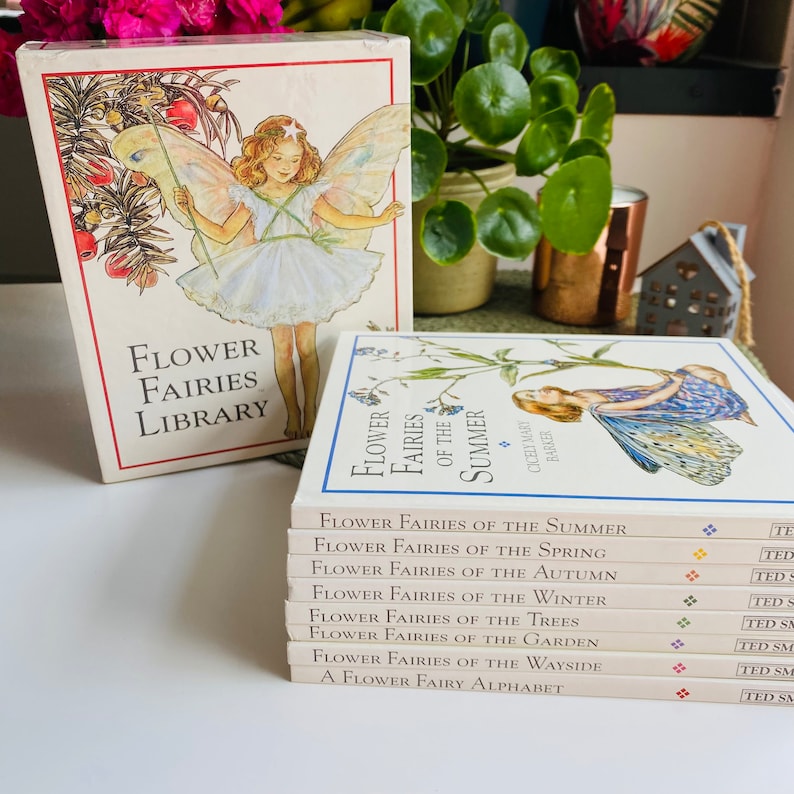Flower Fairies Library Books One or Set, Cicely Mary Barker, Fairies of ...
