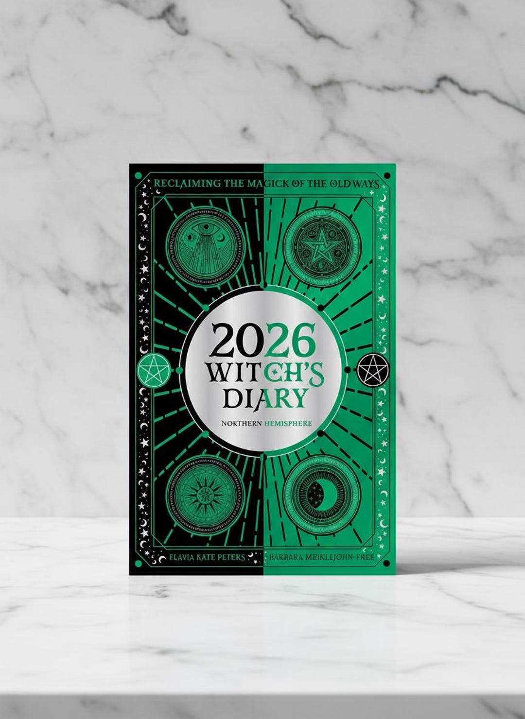 2026 Witch's Diary Planner & Desk Calendar, Reclaiming Magick of Old ...
