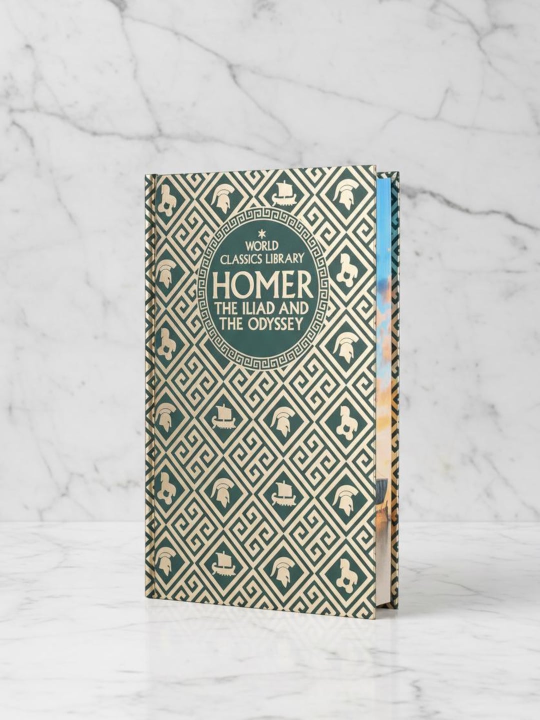 Homer: the Iliad and the Odyssey, World Classics Library, Ancient Greek ...