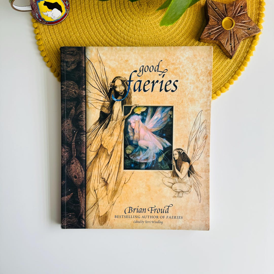 Good Faeries, Bad Faeries Book, Brian Froud Black Annis, Morgana Le Fay ...