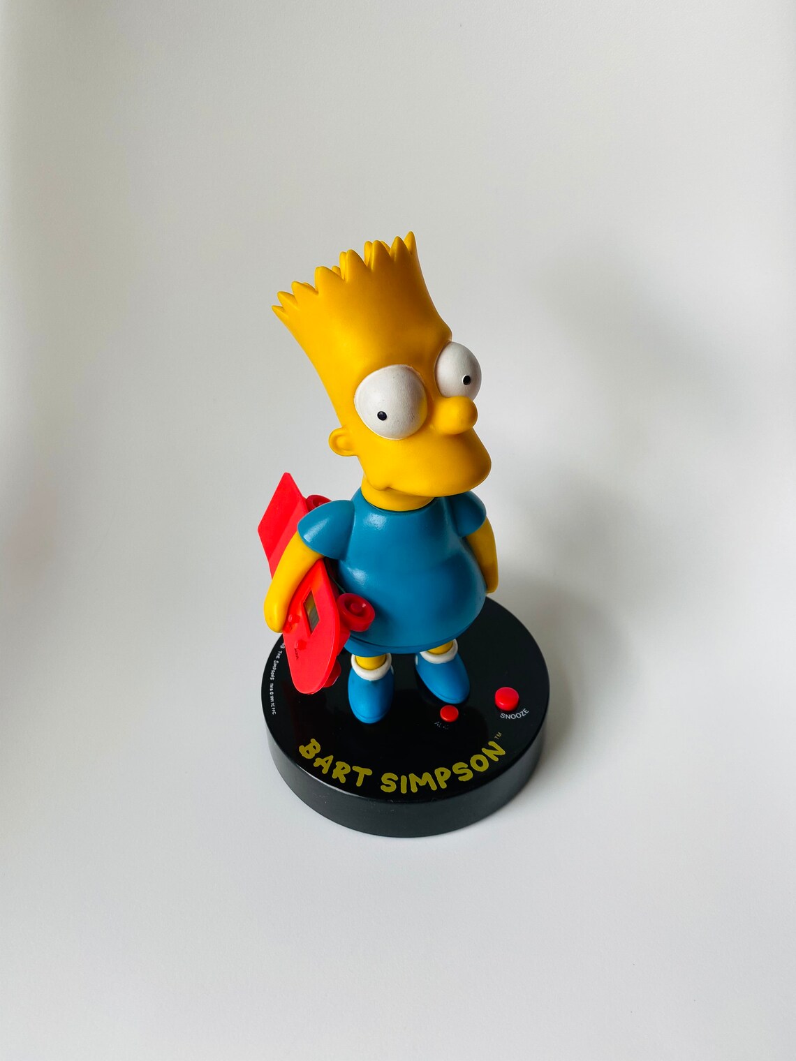 Vintage Bart Simpson Talking Alarm Clock WESCO 90's the - Etsy UK