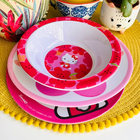 Hello Kitty Plate Set