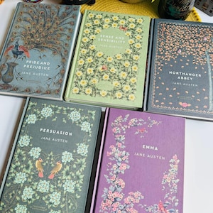 5x Jane Austen Books Set, New Sealed, Cranford Collection, Persuasion ...