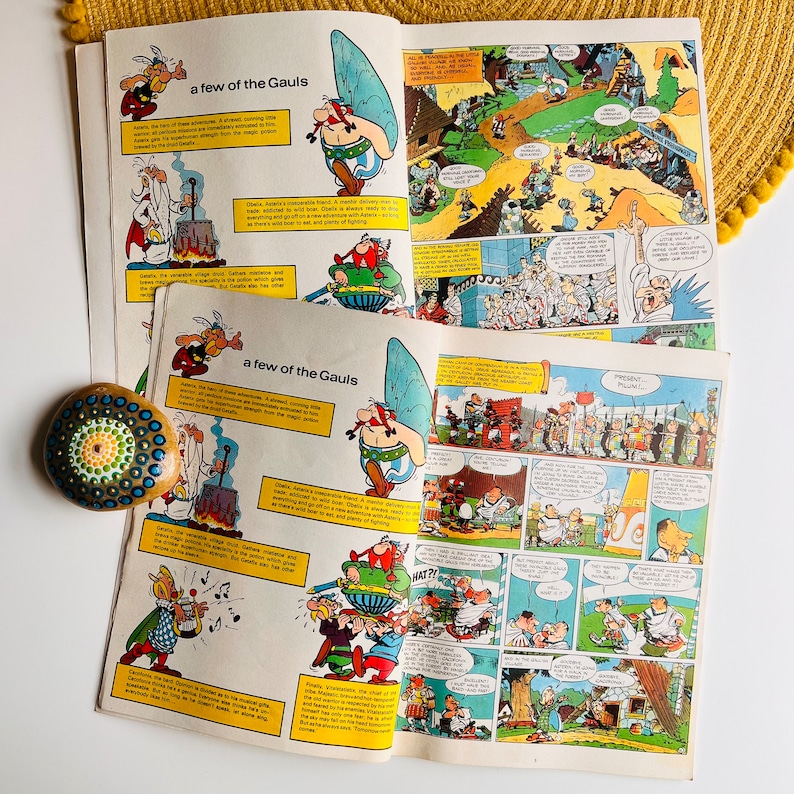 Asterix the Gladiator, Asterix the Roman Agent, Adventure Comic Books, Corsica Obelix Great ...