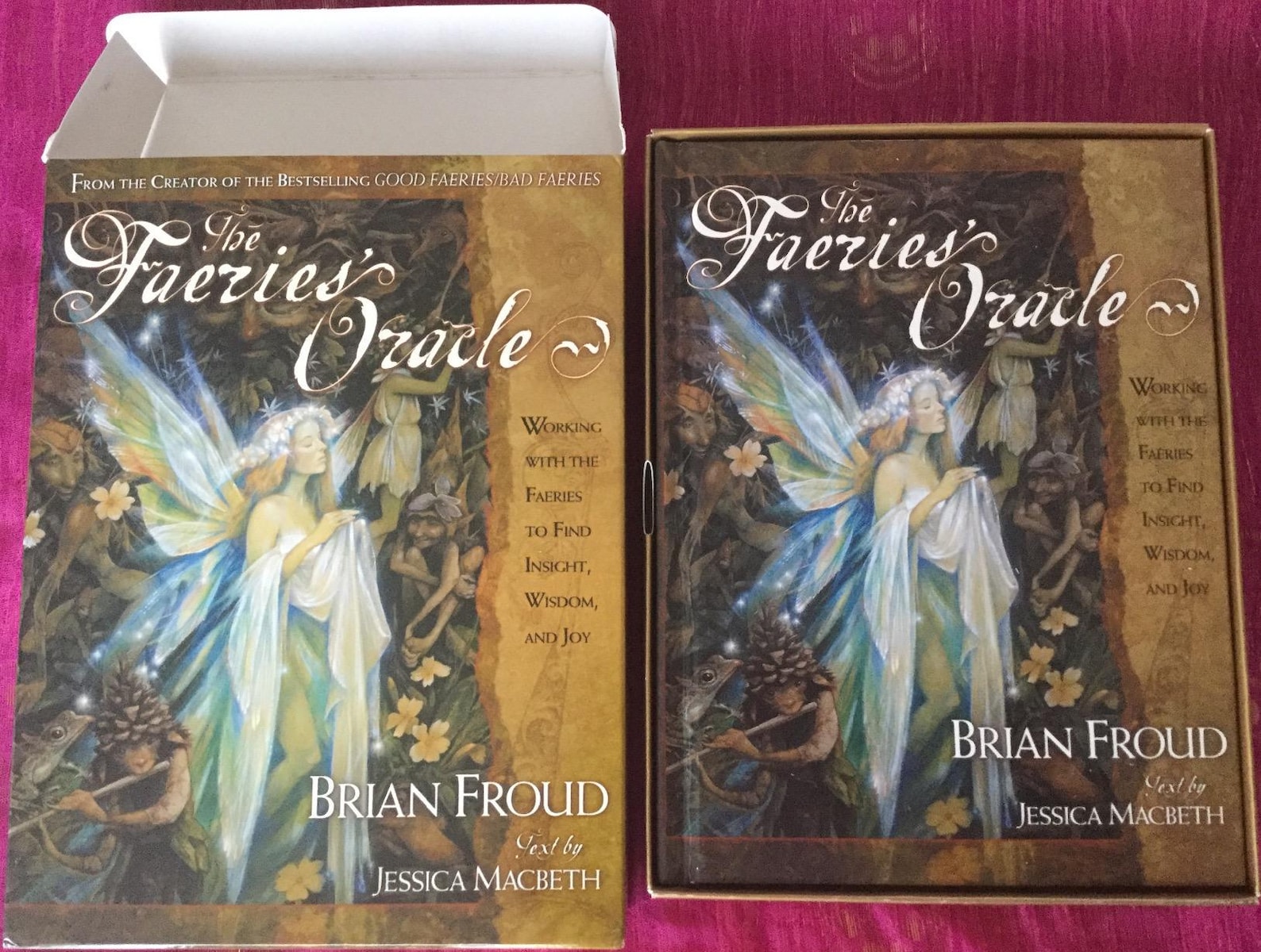 Faeries Oracle Cards Deck With Fairies Illustrations, Brian Froud ...