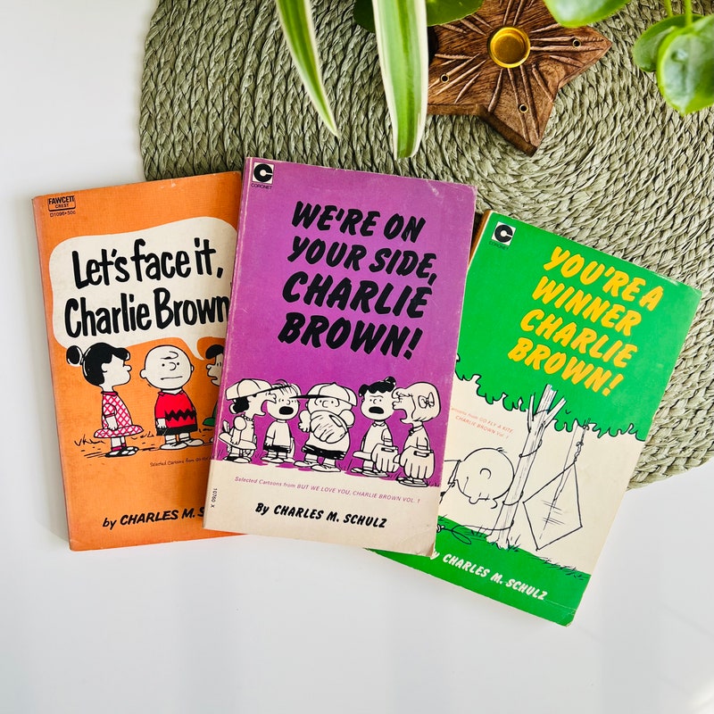 Charlie Brown Books - Etsy