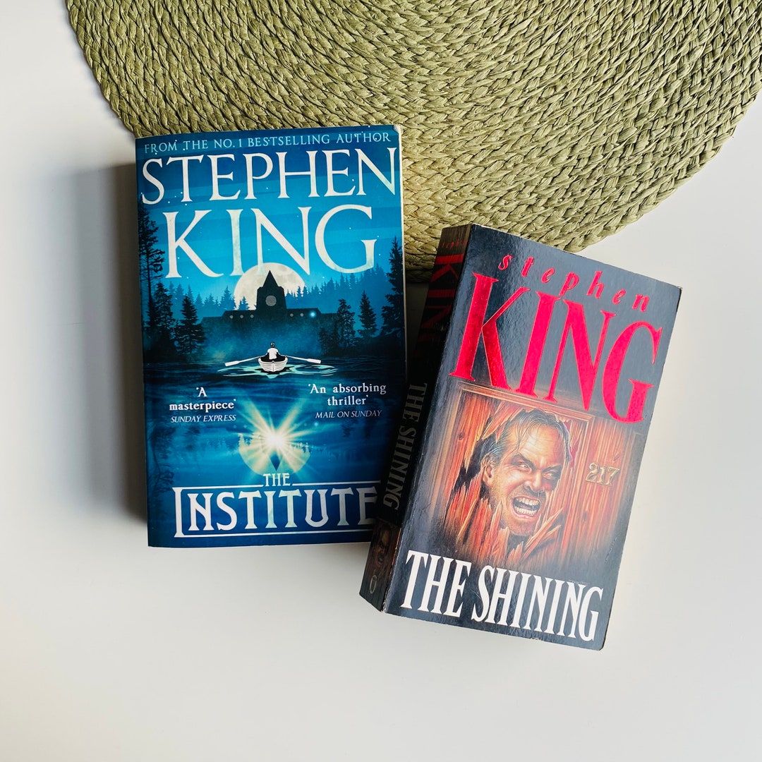 The Shining, the Institute, Stephen King Books, 80s Horror Novel Book ...