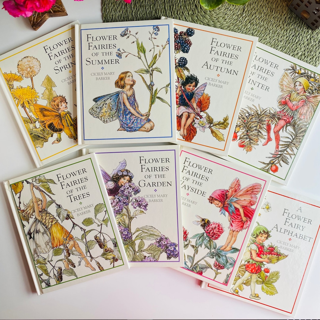 Flower Fairies Library Books One or Set, Cicely Mary Barker, Fairies of ...
