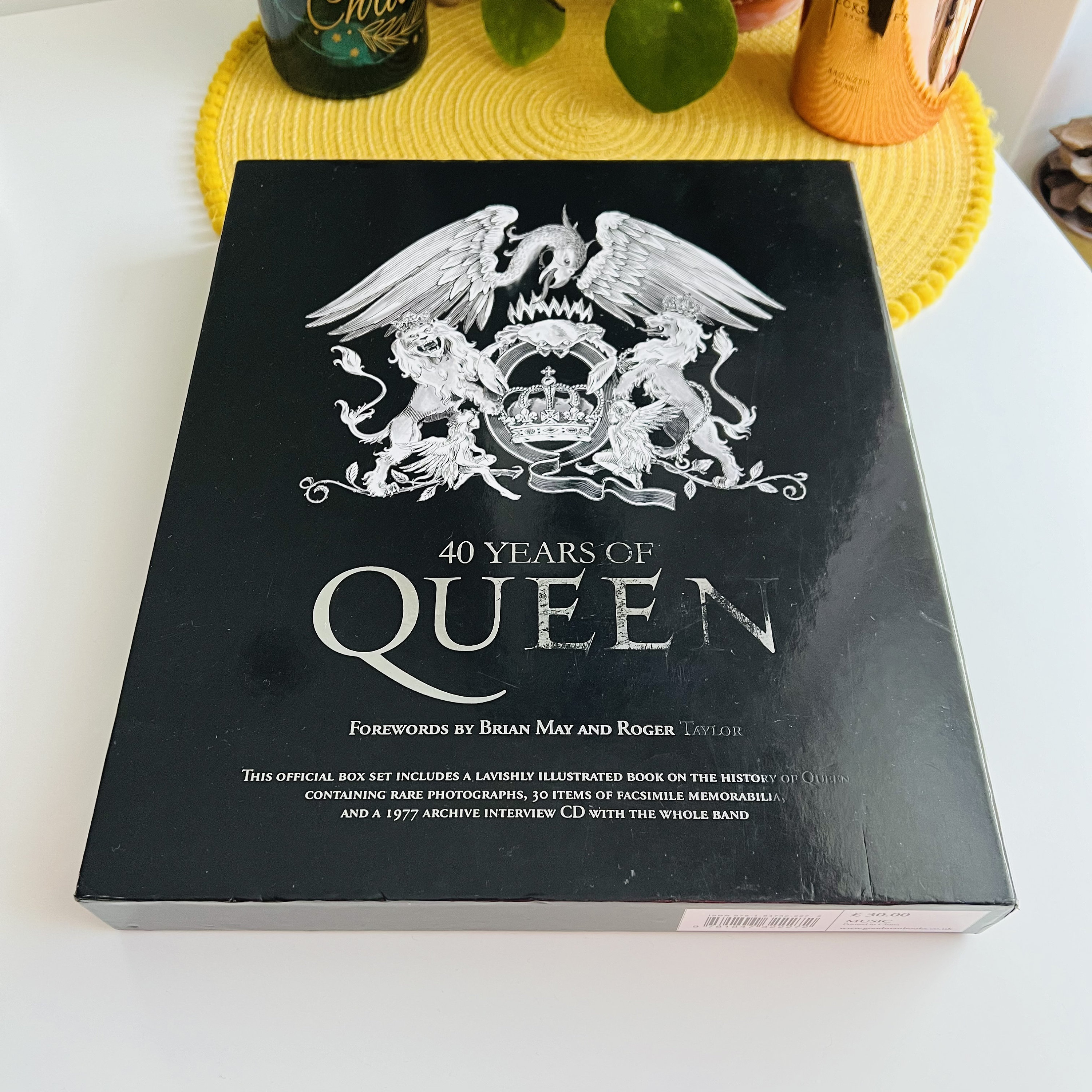 40 Years of Queen Book, Queen Band Memorabilia Biography Book, Tribute ...