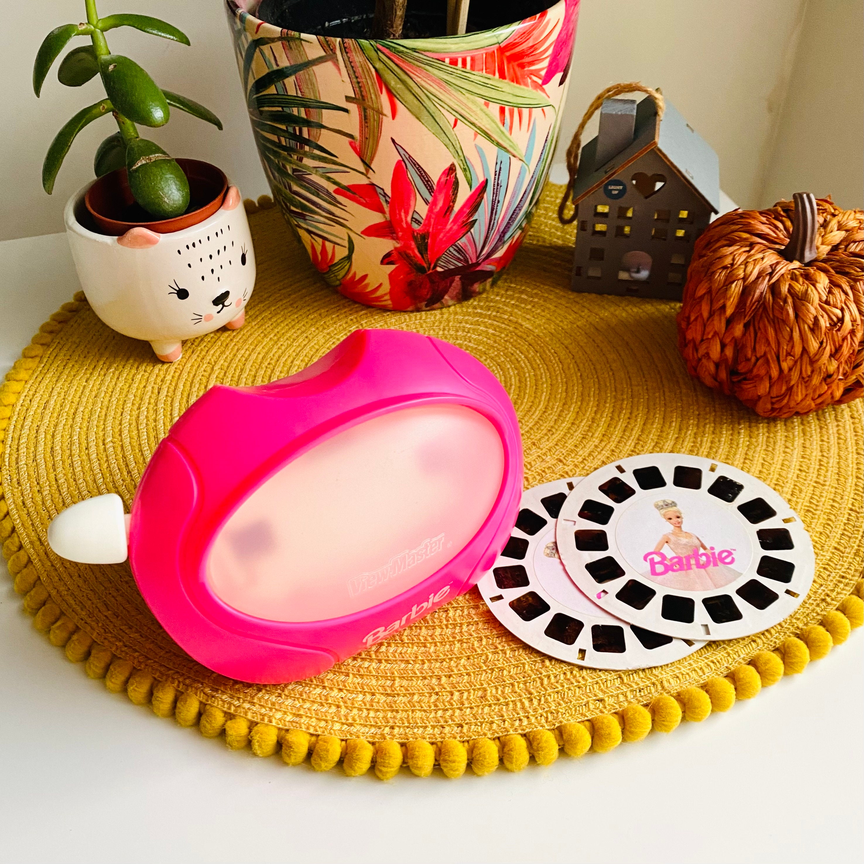 Vintage Barbie Pink View Master 3D Viewer, Barbie Fan Collector Lover ...
