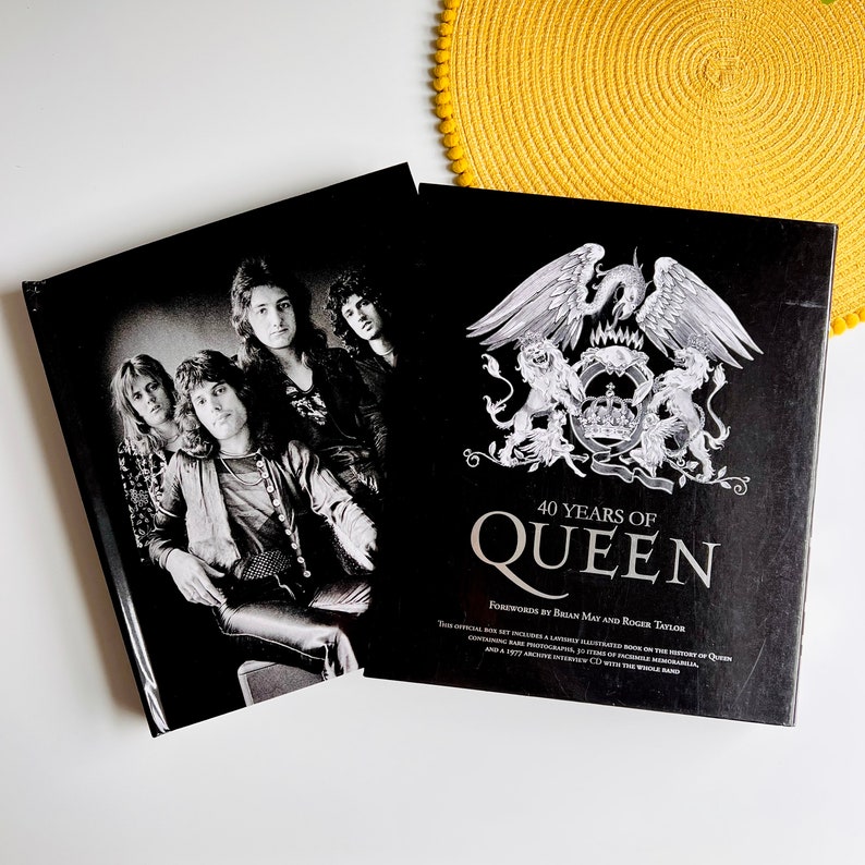 40 Years of Queen Book, Queen Band Memorabilia Biography Book, Tribute ...