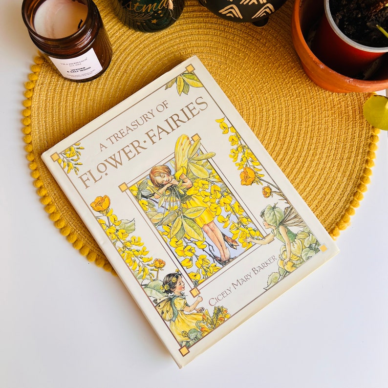 Vintage Flower Fairies Poems Illustrations Hardback Books by Cicely ...