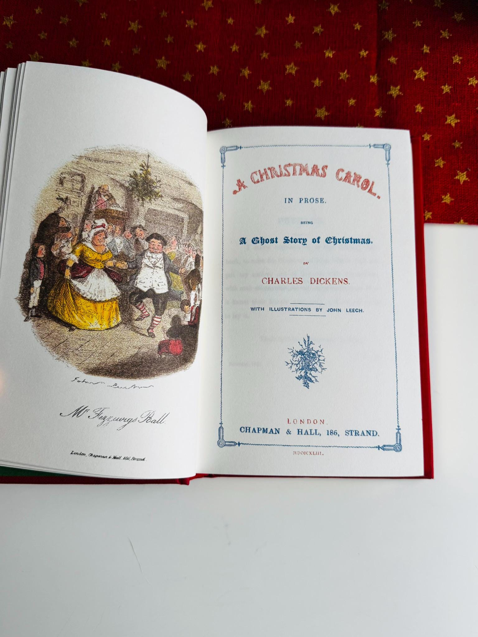 A Christmas Carol A Faithful Reproduction of Original First Edition by ...