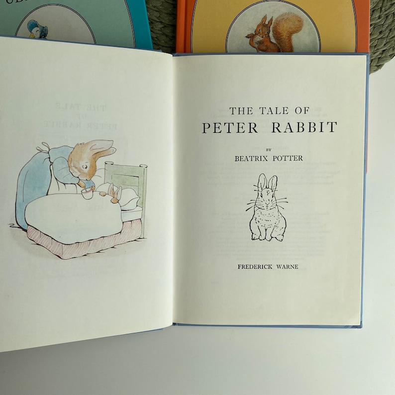The Tale of Jemima Puddle-duck, Squirrel Nutkin, Peter Rabbit Books by ...
