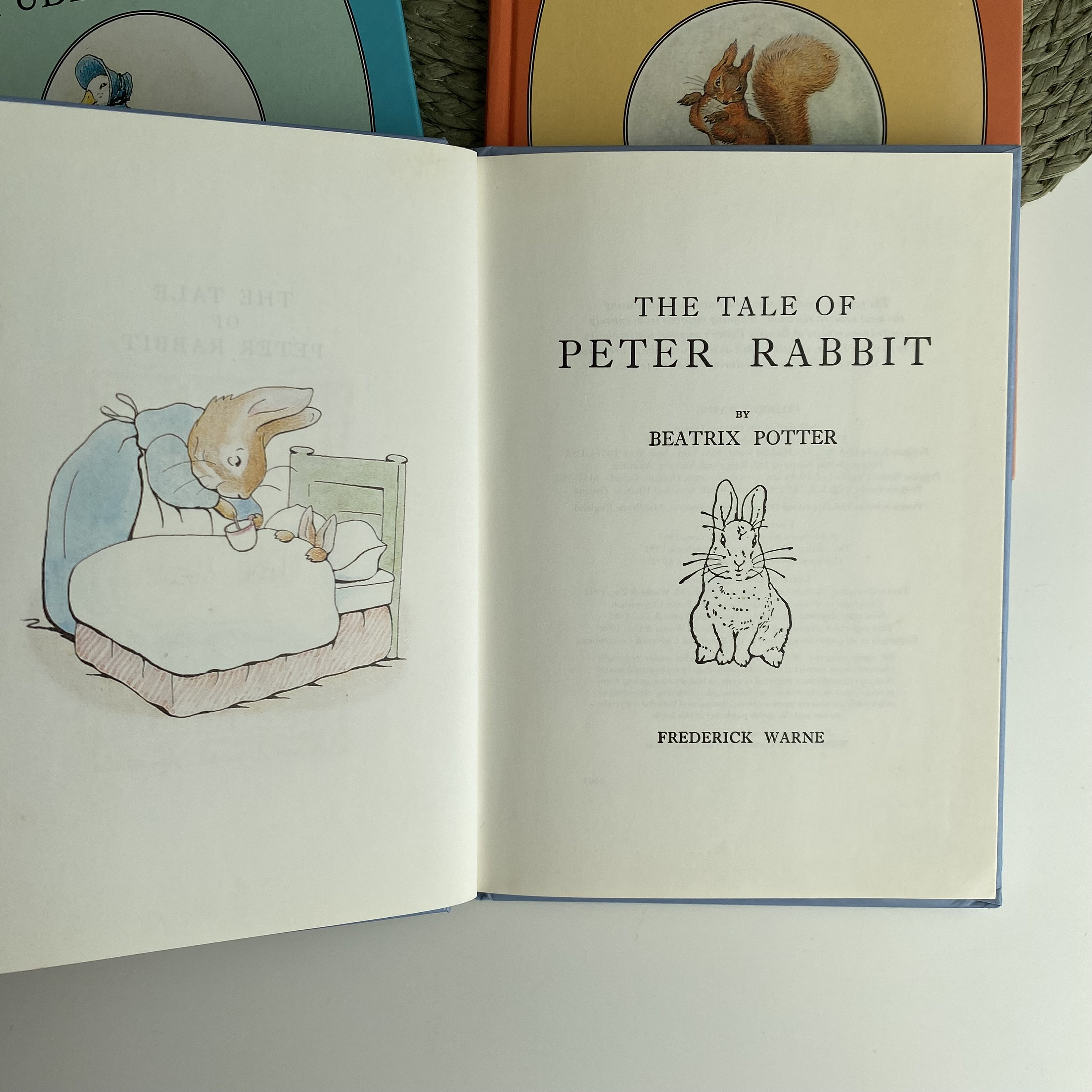 The Tale of Jemima Puddle-duck, Squirrel Nutkin, Peter Rabbit Books by ...