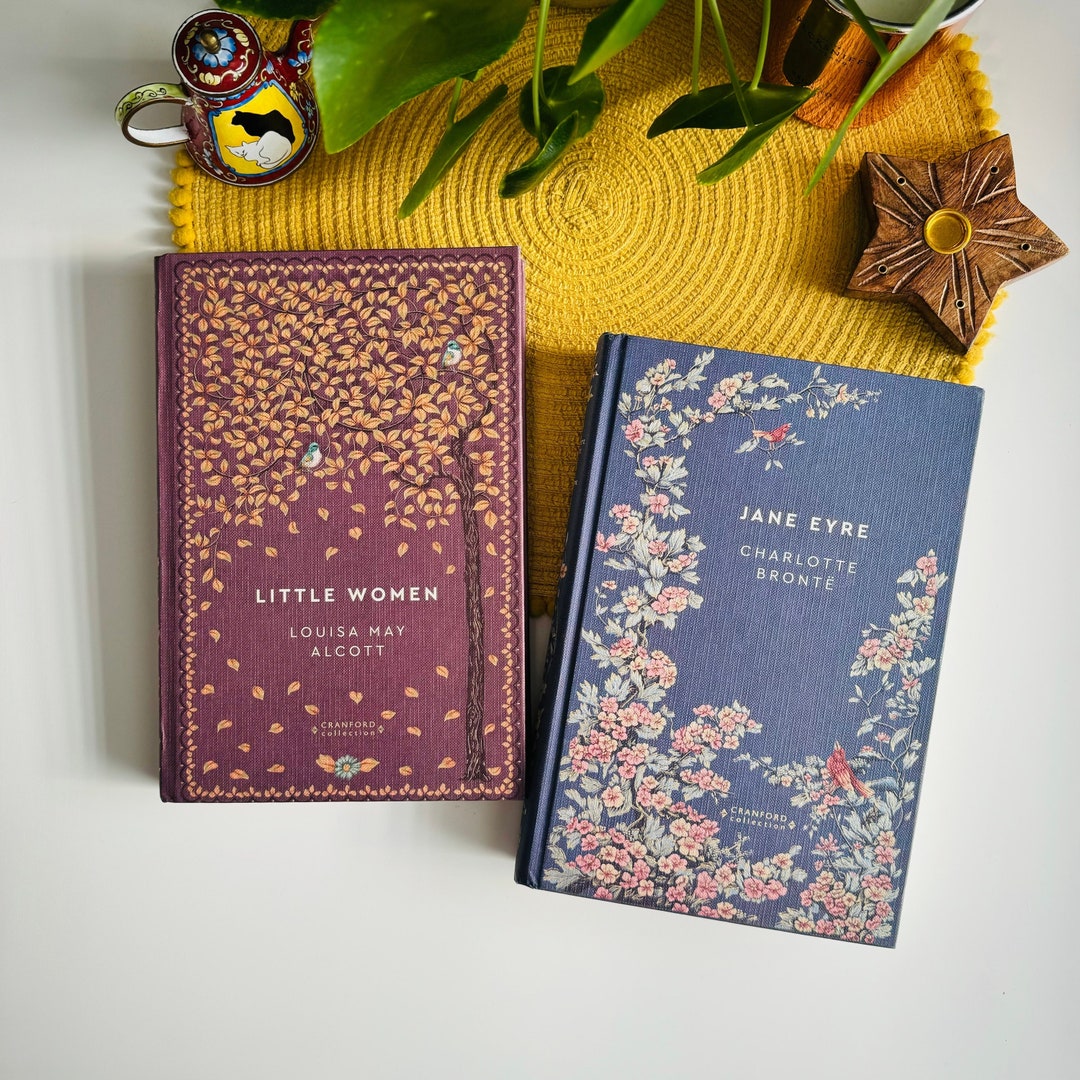 Little Women & Jane Eyre, Two Books Bundle, Louisa May Alcott ...