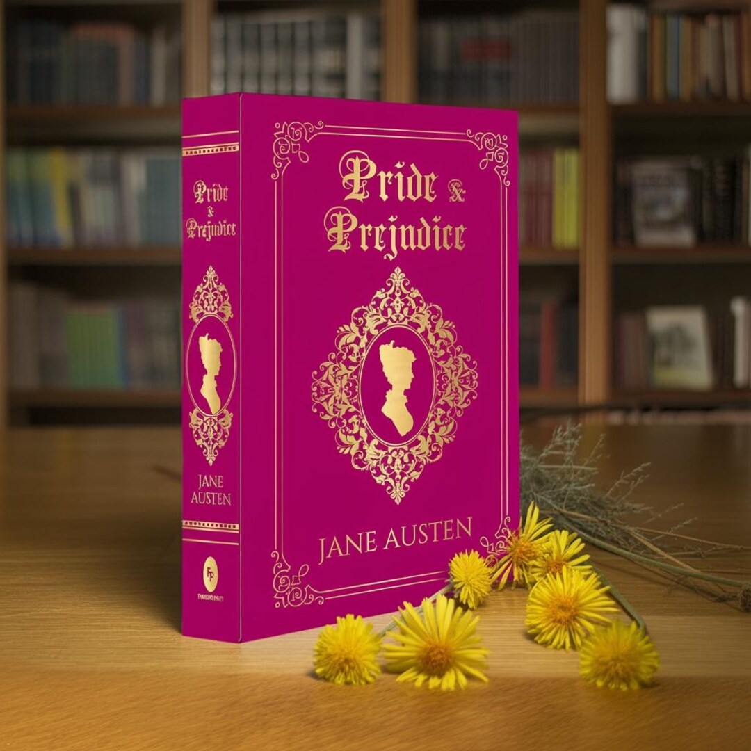 Pride and Prejudice, Jane Austen, Deluxe Hardbound Edition, Romance ...