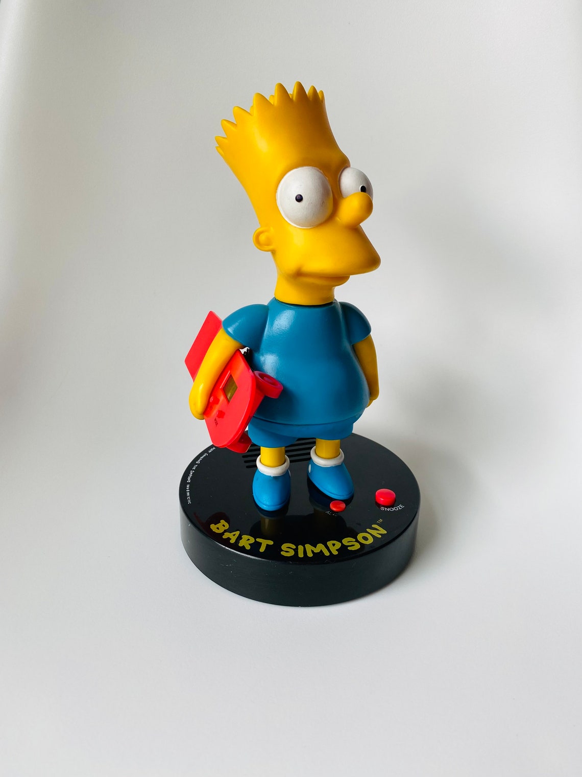 Vintage Bart Simpson Talking Alarm Clock WESCO 90's the - Etsy UK