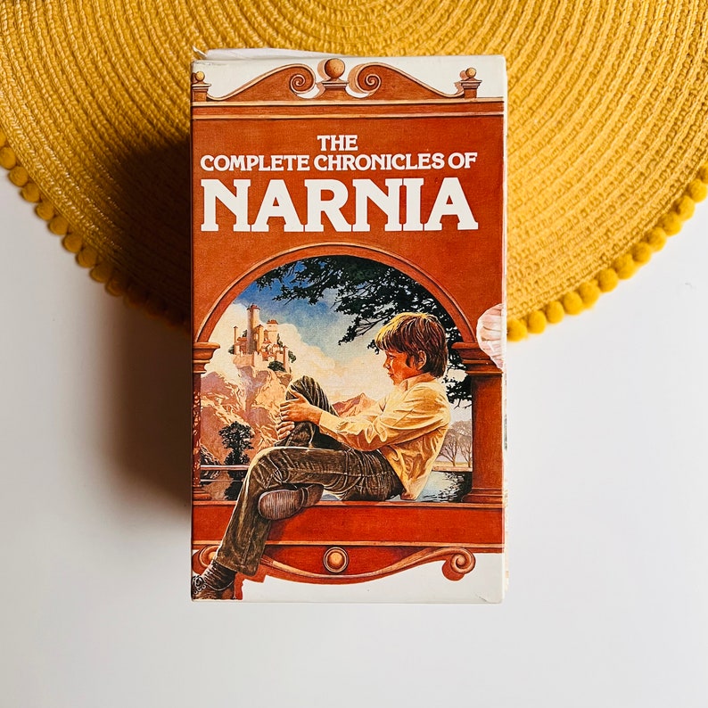Complete Box of Chronicles of Narnia Books, C. S. Lewis, Vintage ...