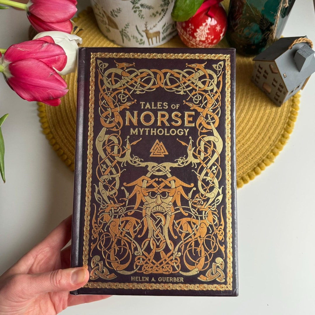 Tales of Norse Mythology, Barnes Noble Edition, Leatherbound Hardcover ...