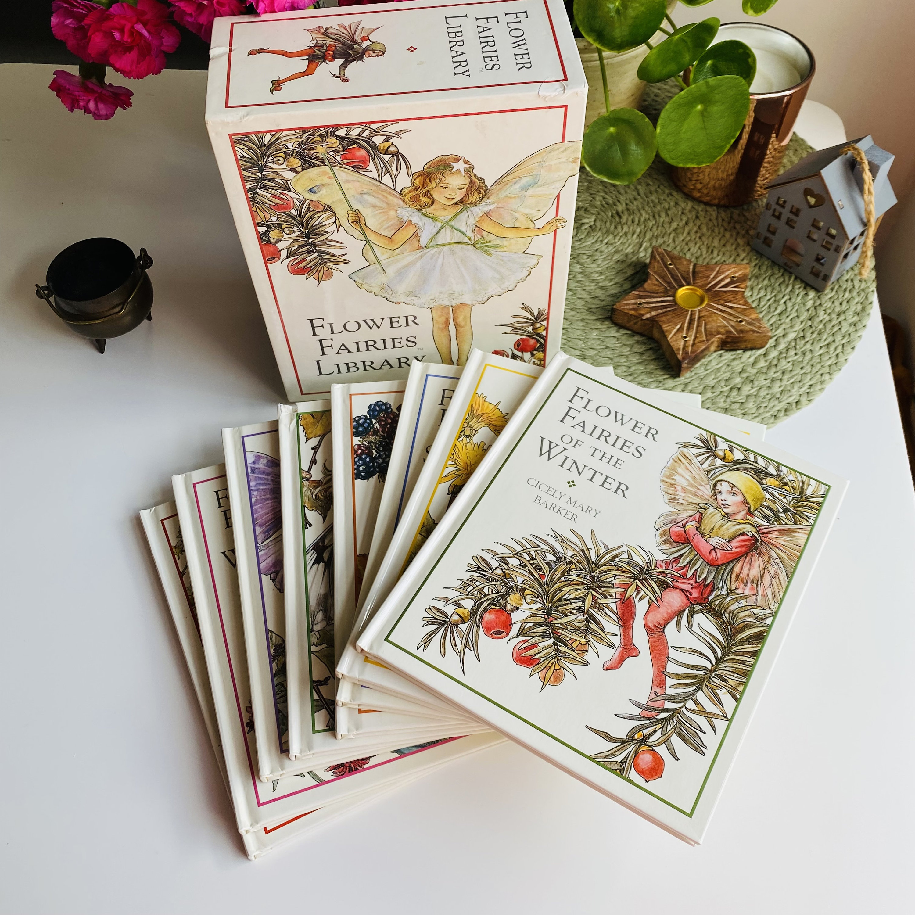 Flower Fairies Library Books One or Set, Cicely Mary Barker, Fairies of ...