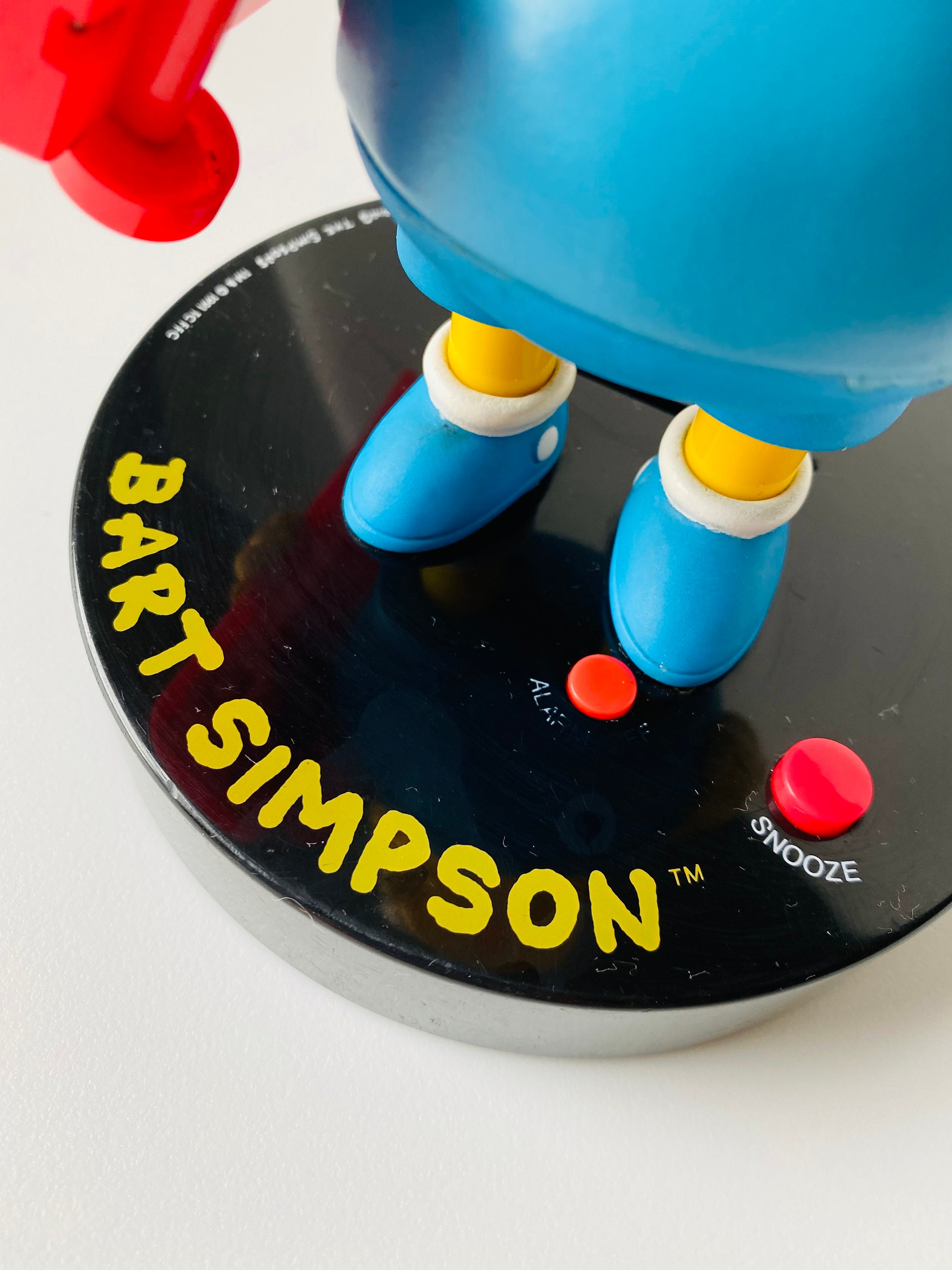 Vintage Bart Simpson Talking Alarm Clock WESCO 90's the - Etsy UK