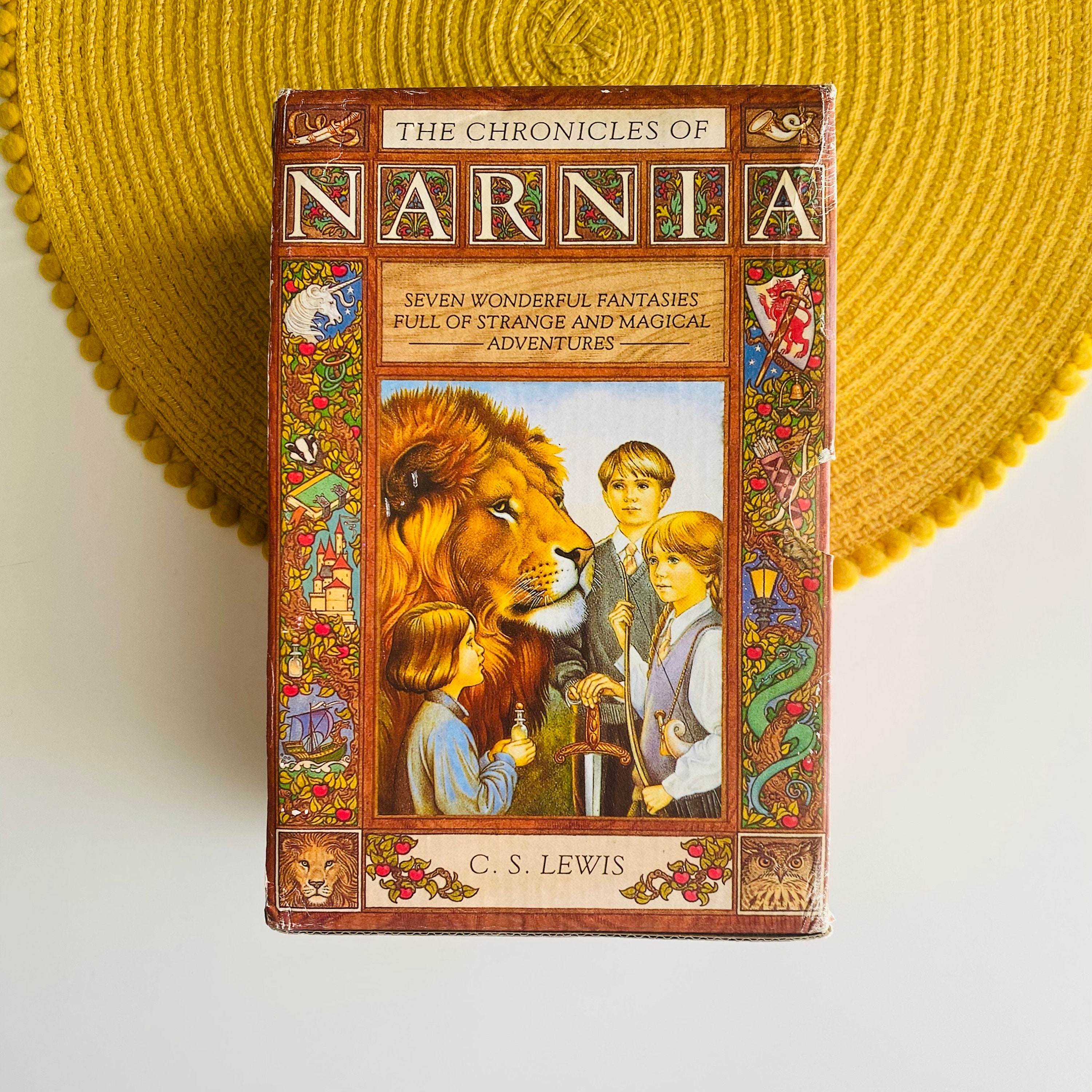 The Complete Set of Chronicles of Narnia Books, C. S. Lewis, 7 Volumes ...
