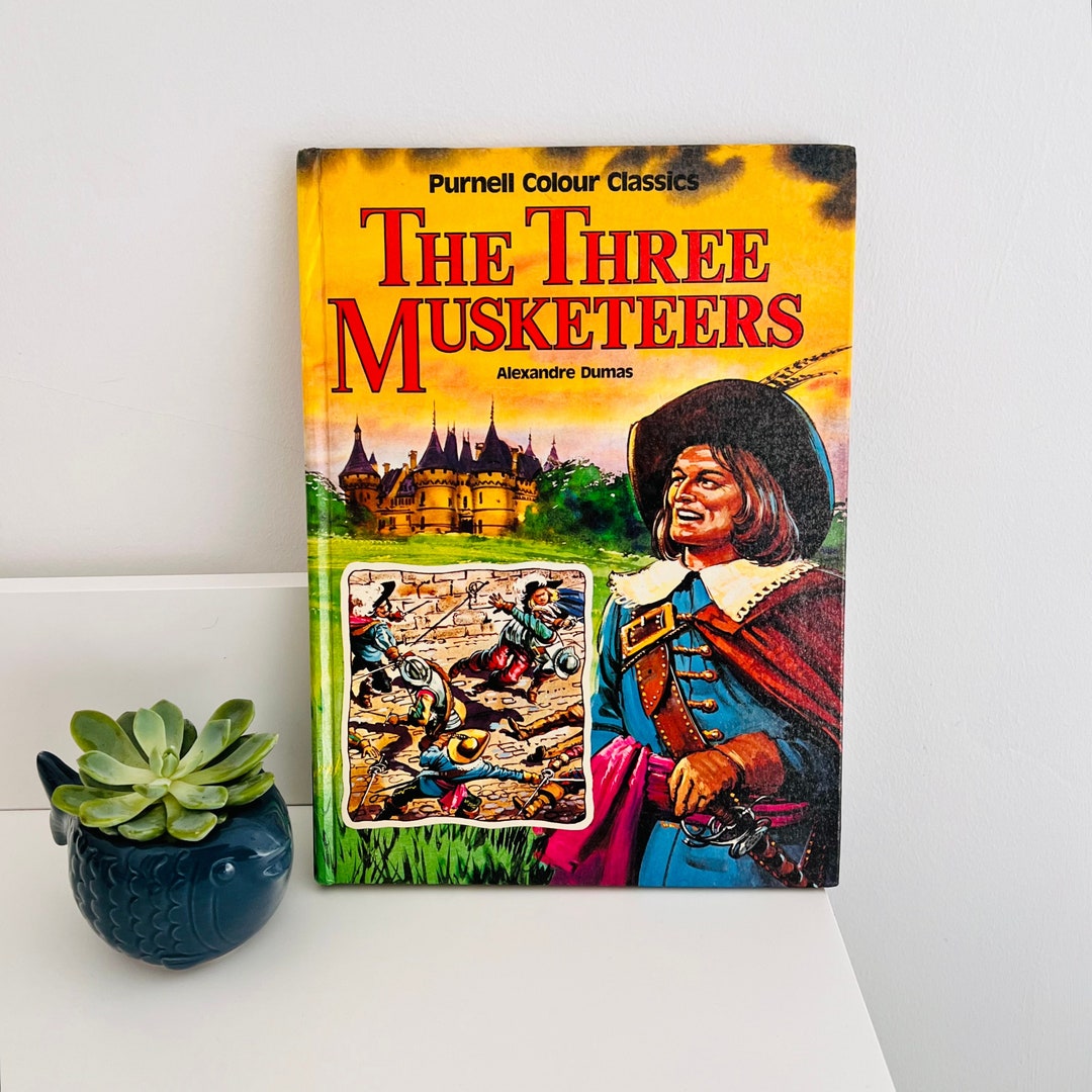 Vintage the Three Musketeers Book, Golden Classics Series Kids Book ...