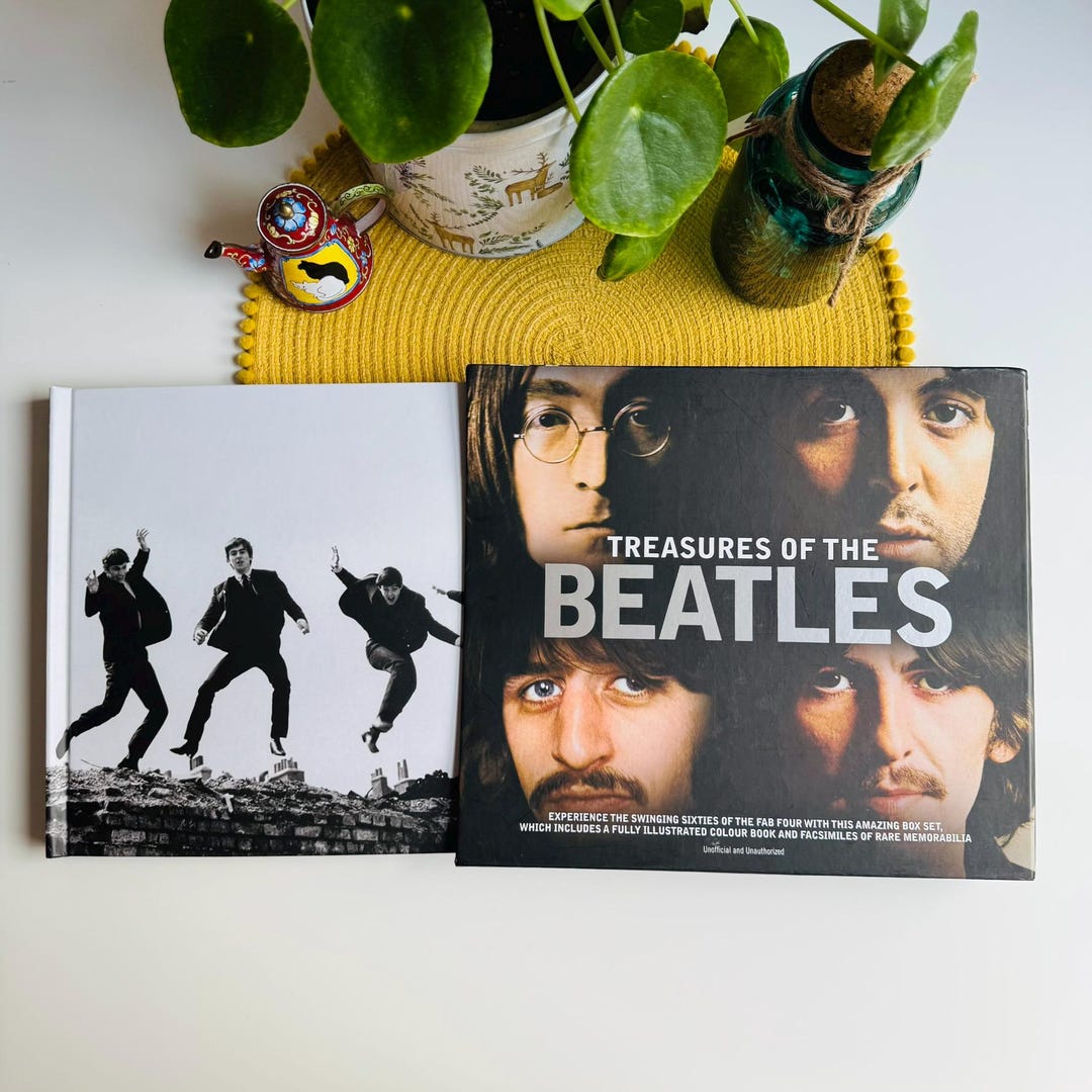 The Treasures of the Beatles, Large Hardback Book, Memorabilia ...