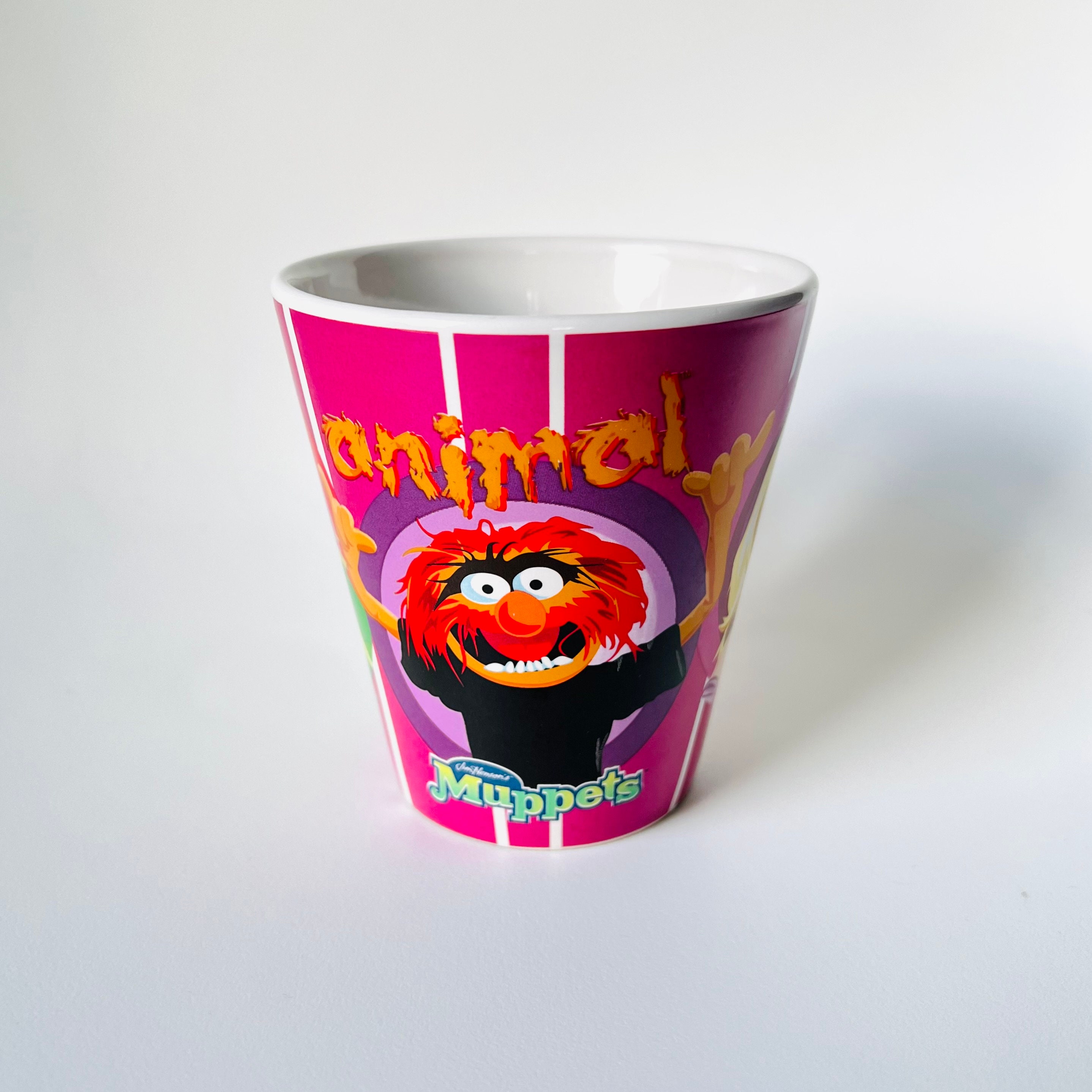 Vintage Muppet Show Mug With Kermit the Frog Miss Piggy Animal, Coffee ...