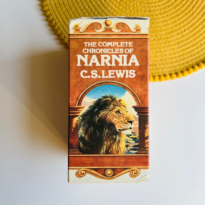 Complete Box of Chronicles of Narnia Books, C. S. Lewis, Vintage ...