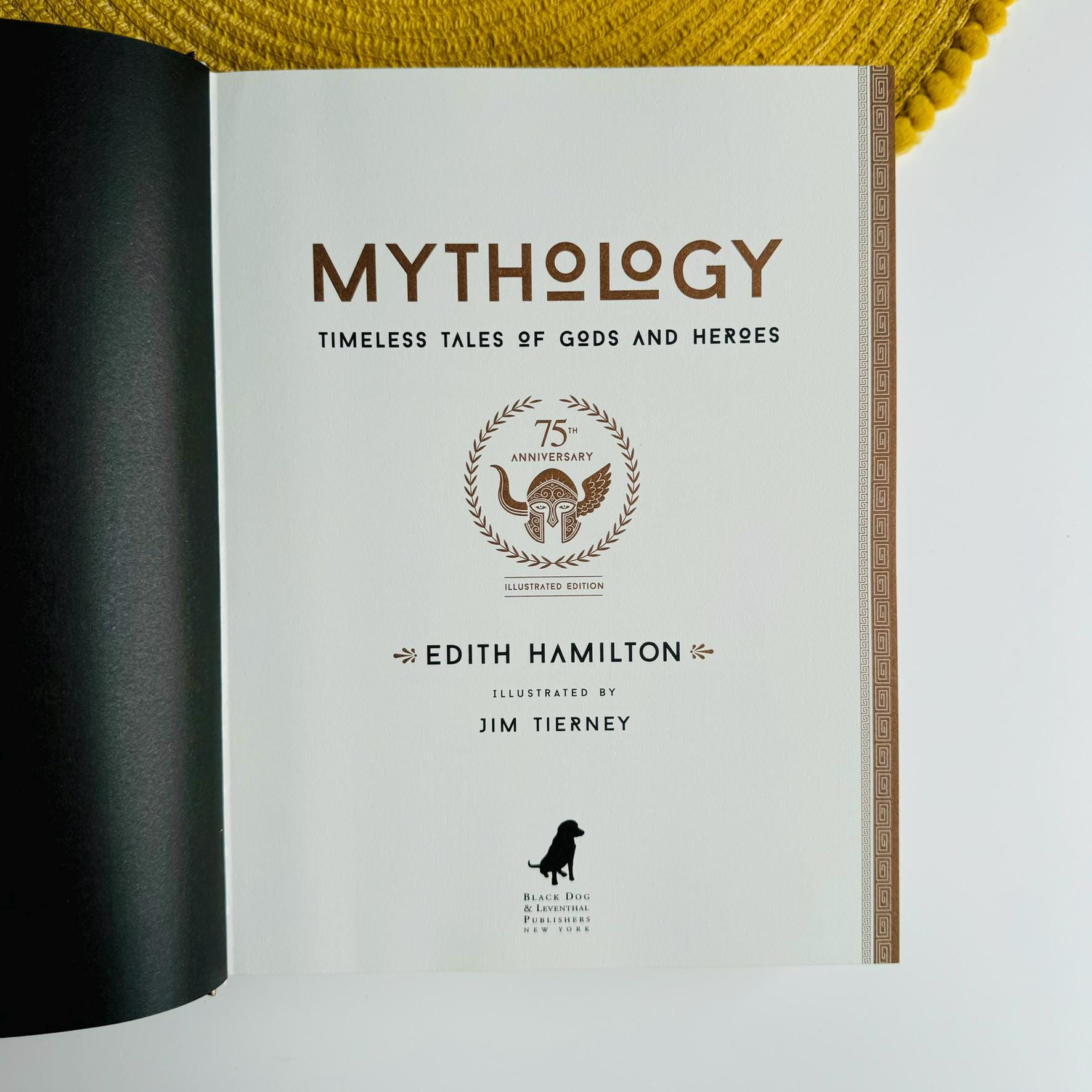 Mythology Book, 75th Anniversary Illustrated Edition, Timeless Tales of ...