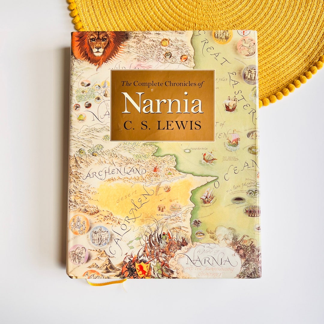 The Complete Chronicles of Narnia Book by C S Lewis Large - Etsy