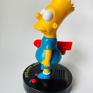 Vintage Bart Simpson Talking Alarm Clock WESCO 90's the - Etsy