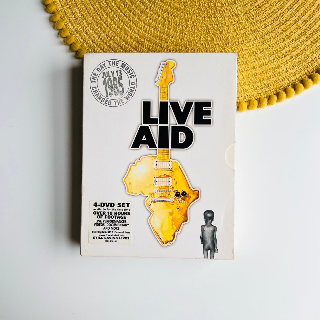 Live Aid 1985 DVD Box Set, Gig Concert DVD, Wembley Stadium Queen Band ...