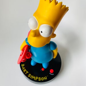 Vintage Bart Simpson Talking Alarm Clock WESCO 90's the - Etsy